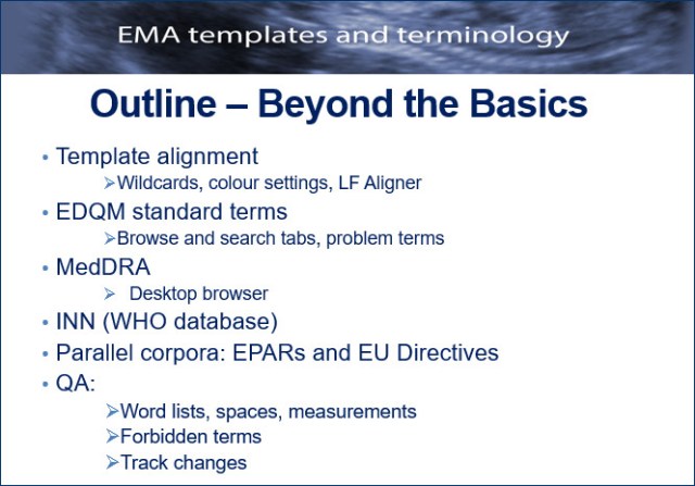 Two webinar videos on EMA templates | Signs & Symptoms of Translation